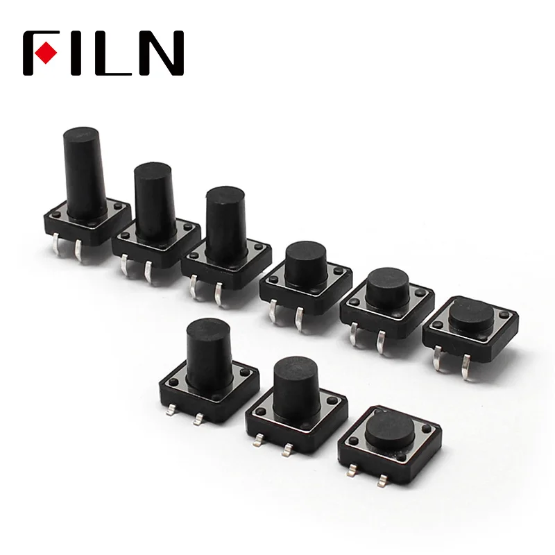Tact Switch Push Button Switch 6*6*5mm 6*6*7mm Horizontal Holder 4 Pin ...