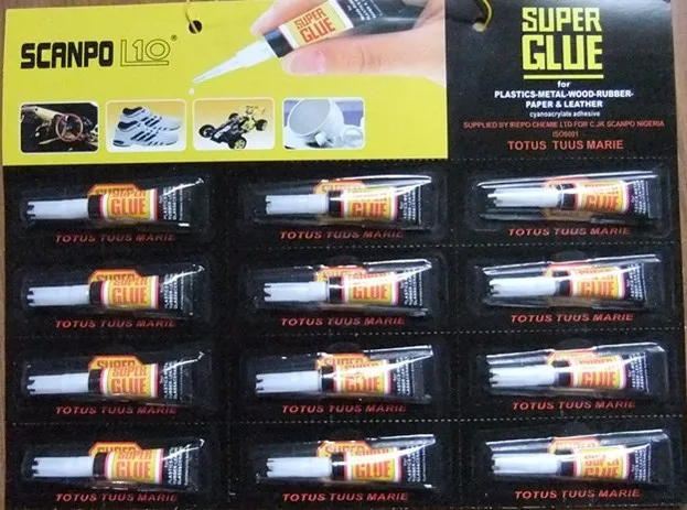 12 Packs Black Super Cola - Avatar Liquid Glue Adhesive