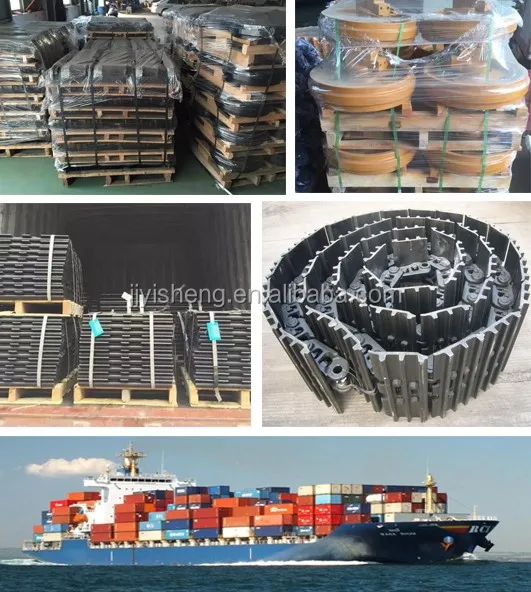 Excavator Steel Track Plate Track Shoe Triple Grouser Track Pad Width ...