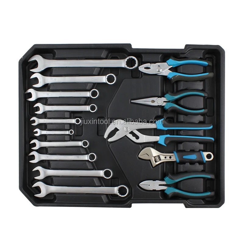 Durable Hand Tool Set With Grey Abs Trolley Case 186pcs Tools Box Set ...