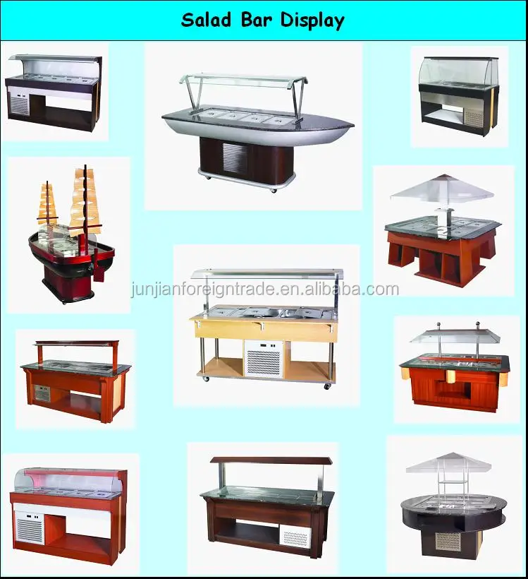 Hotel Buffet Salad Bar Counter For Restaurant With Ce Approval In ...
