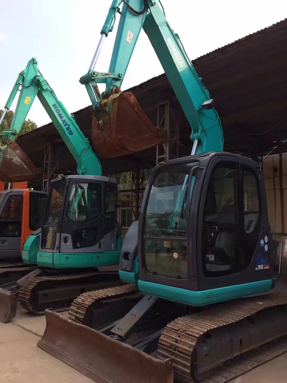 7 Ton Mini Excavator Japan Original Sk70 Kobelco - Buy Japan Used Mini ...