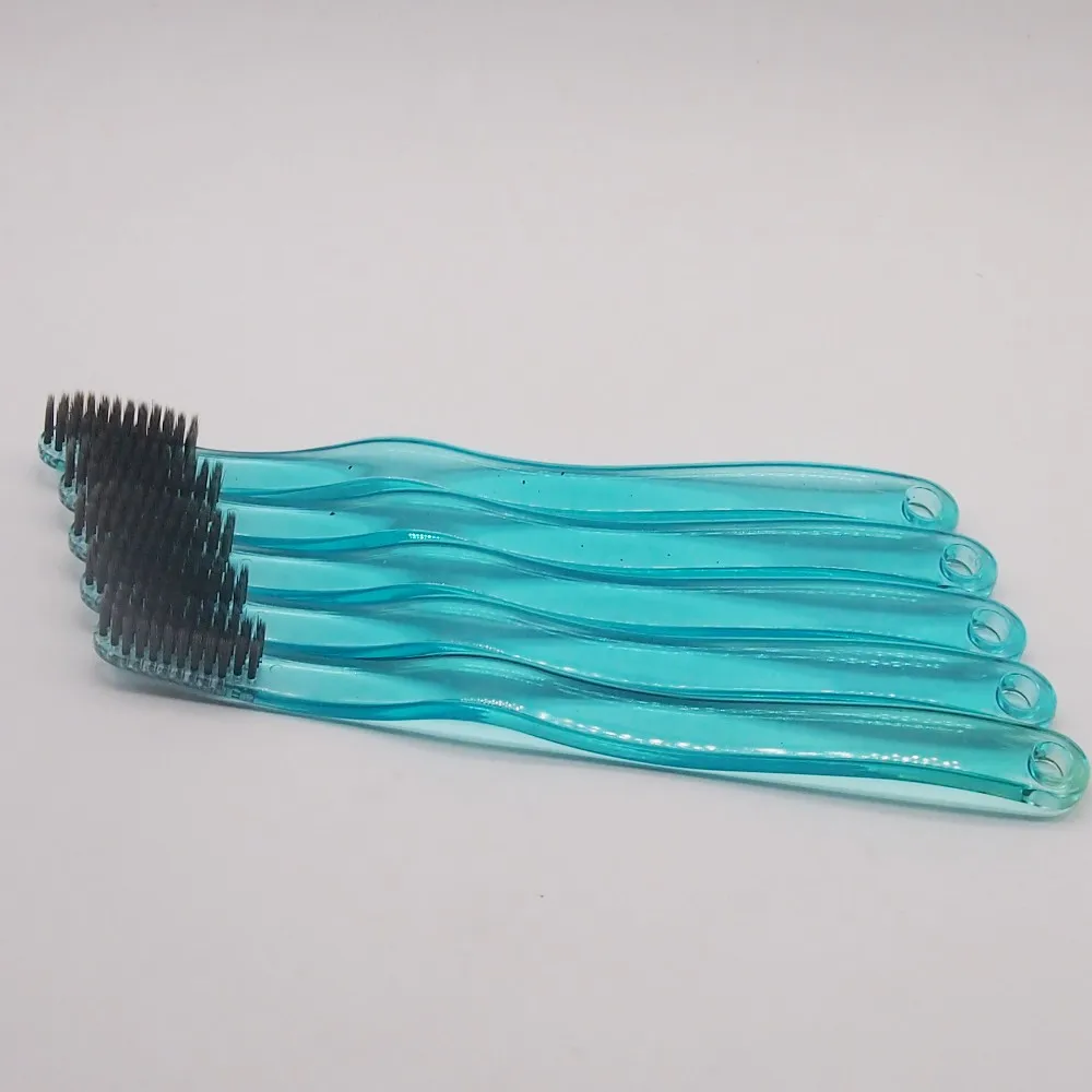 Hot Sale Most Popular Transparent Plastic Toothbrush One Time Use ...