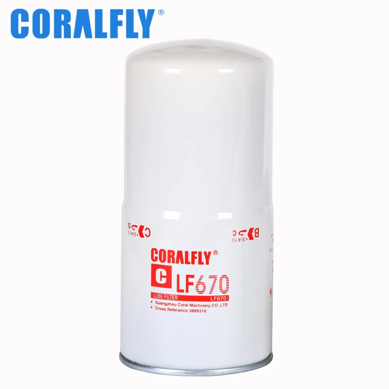 Diesel Engine Oil Filter Lf670 - Buy Oil Filter Lf-670,Lf-670 Filter ...
