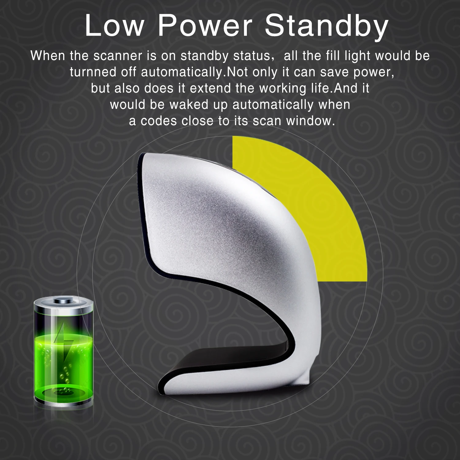 Symcode Omnidirectional Barcode Scanner 1d And 2d Support