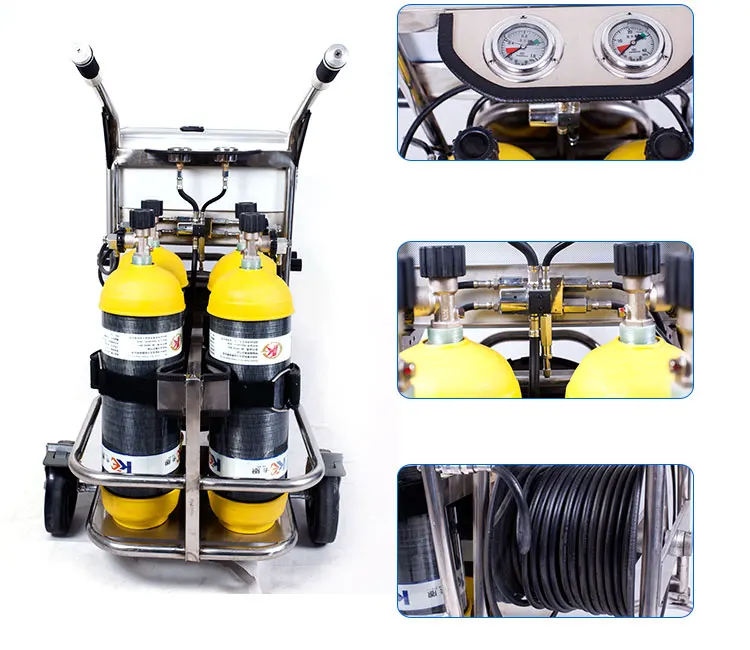 Portable Emergency Trolley Long Tube Scba From China - Buy Emergency ...
