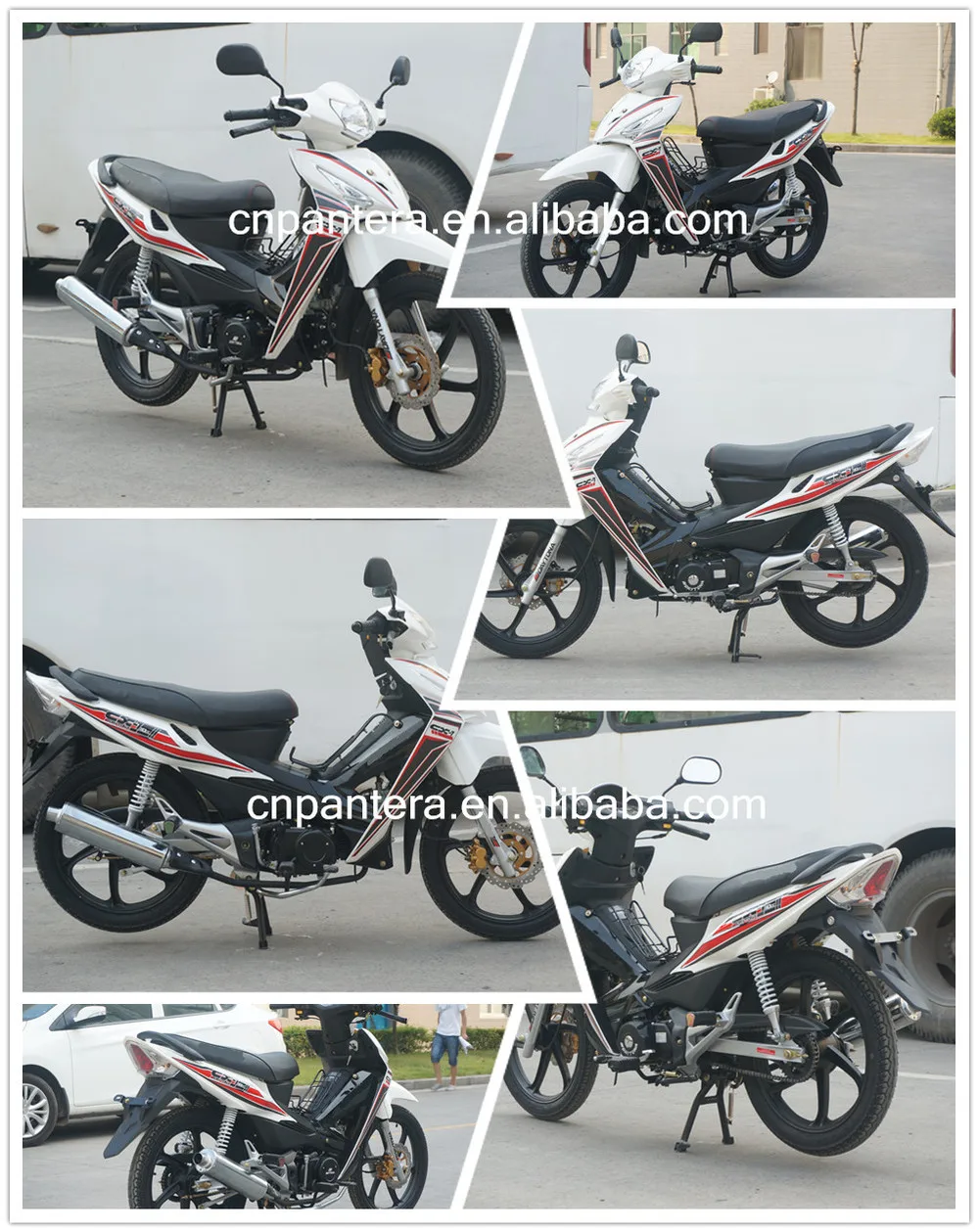 110cc Cub Type 4 Stroke Motos for Kenya - Pantera Quality