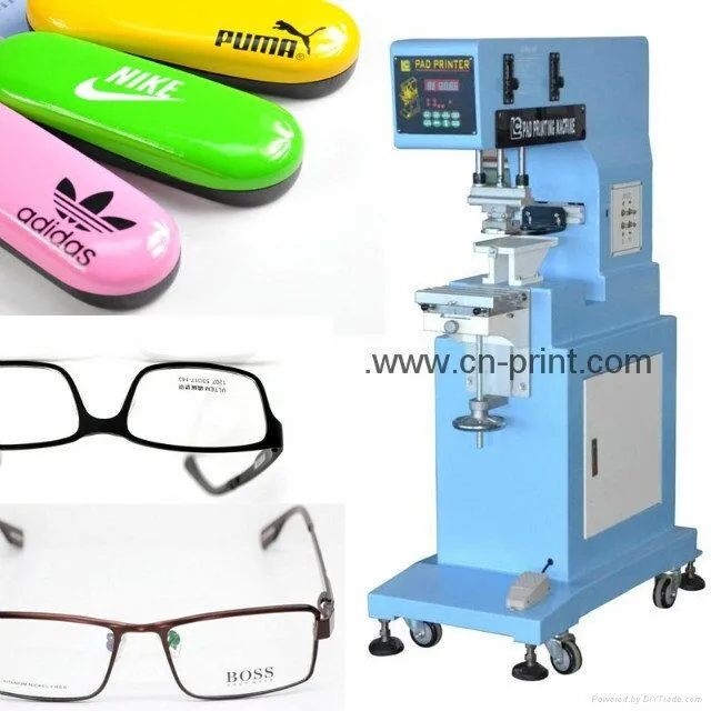China Sunglasses Eyeglass Pad Printer Printing Machine For Helmet Watch ...