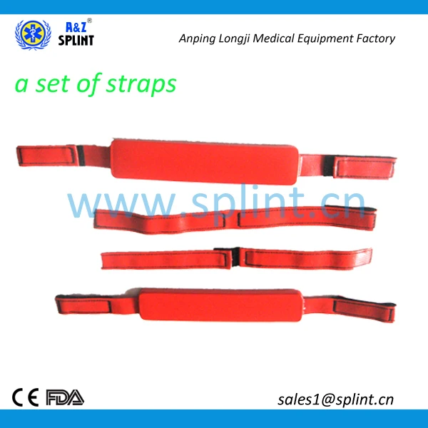 Ems Stretcher With Two Durable Head Straps On Head Immobilizer - Buy ...