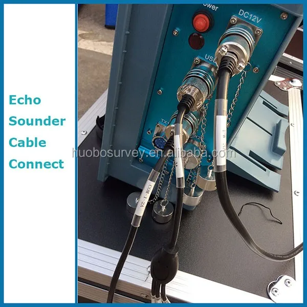 Water Depth Measuring Echo Sounder With Single Beam 200khz Transducer ...