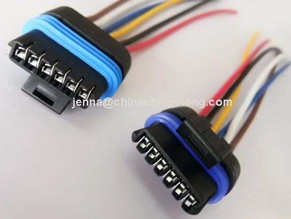 6 Wire Throttle Position Sensor Tps Connector Wire Harness Pigtail ...