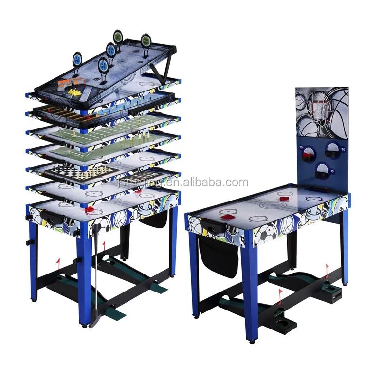 Customized 4ft Indoor Sport Toy 13 In 1 Multi-functional Table Game For ...