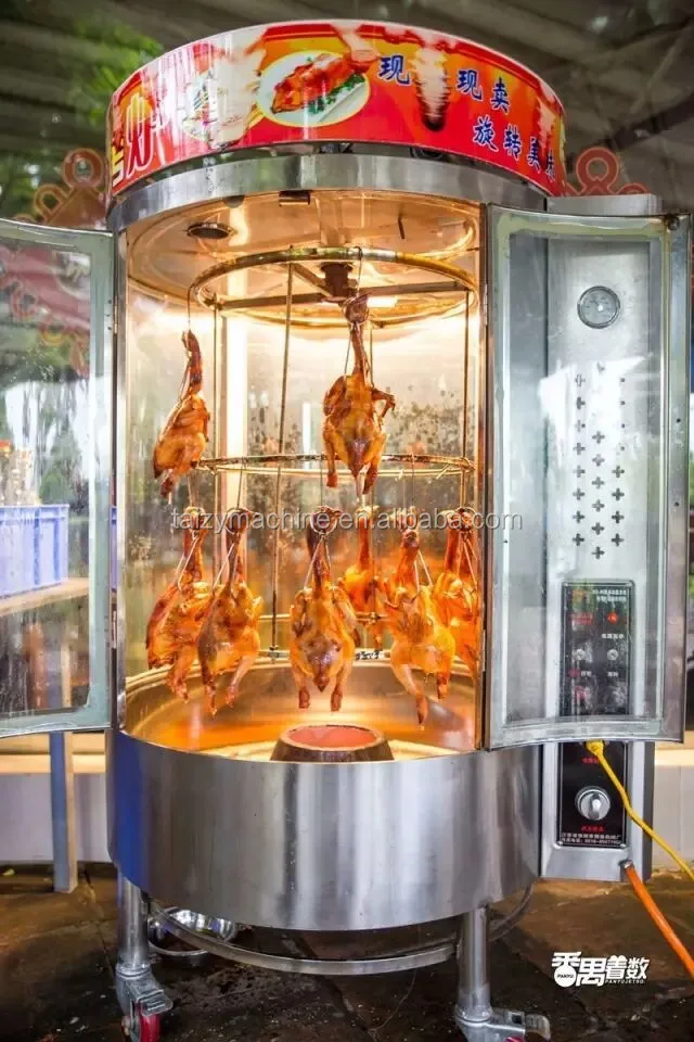 Chicken Grill Machine/rotating Chicken Roaster/3 Layer Gas Chicken ...