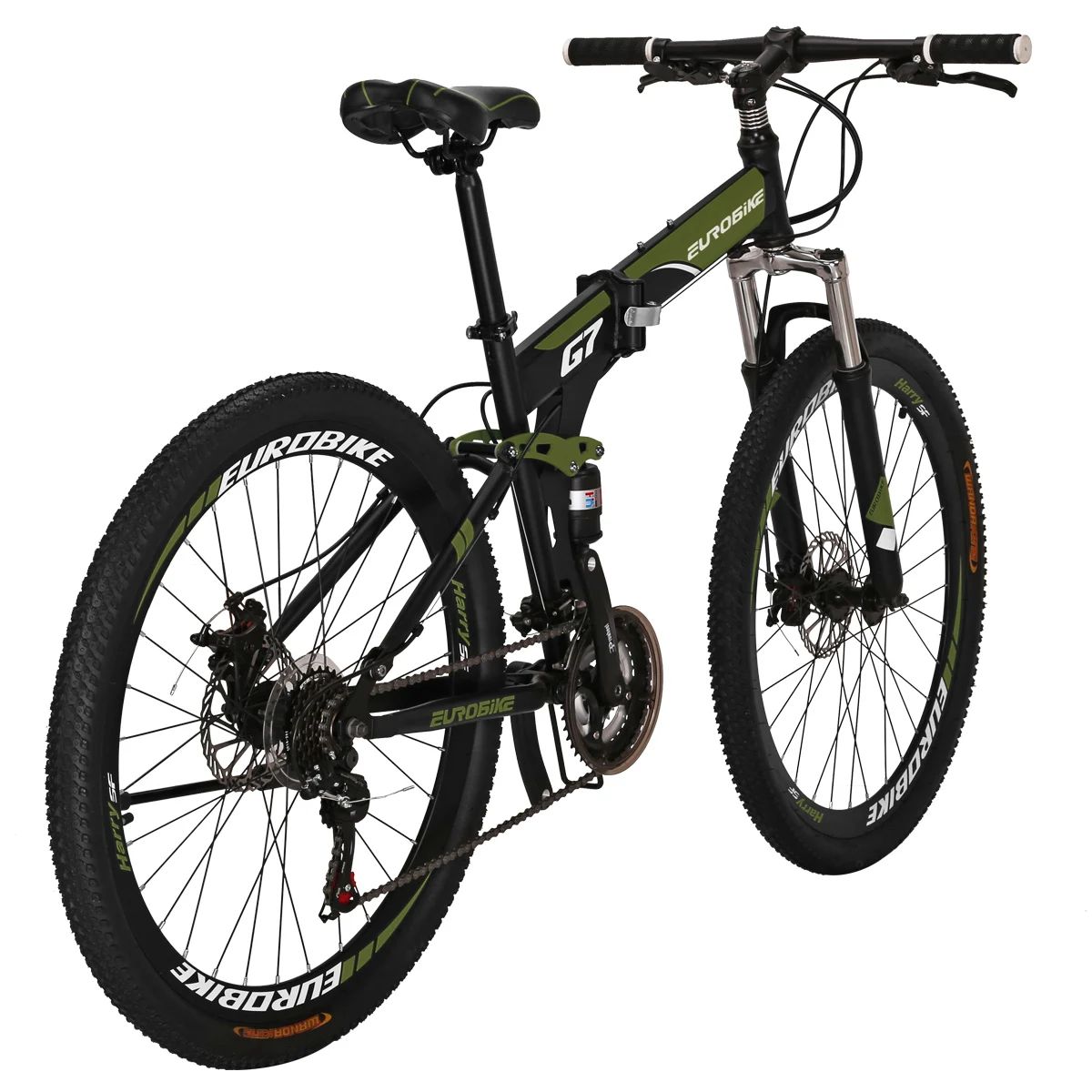 Eurobike27.5 Inch G7 Folding Mtb 21 Speed Gears Suspension Fork ...