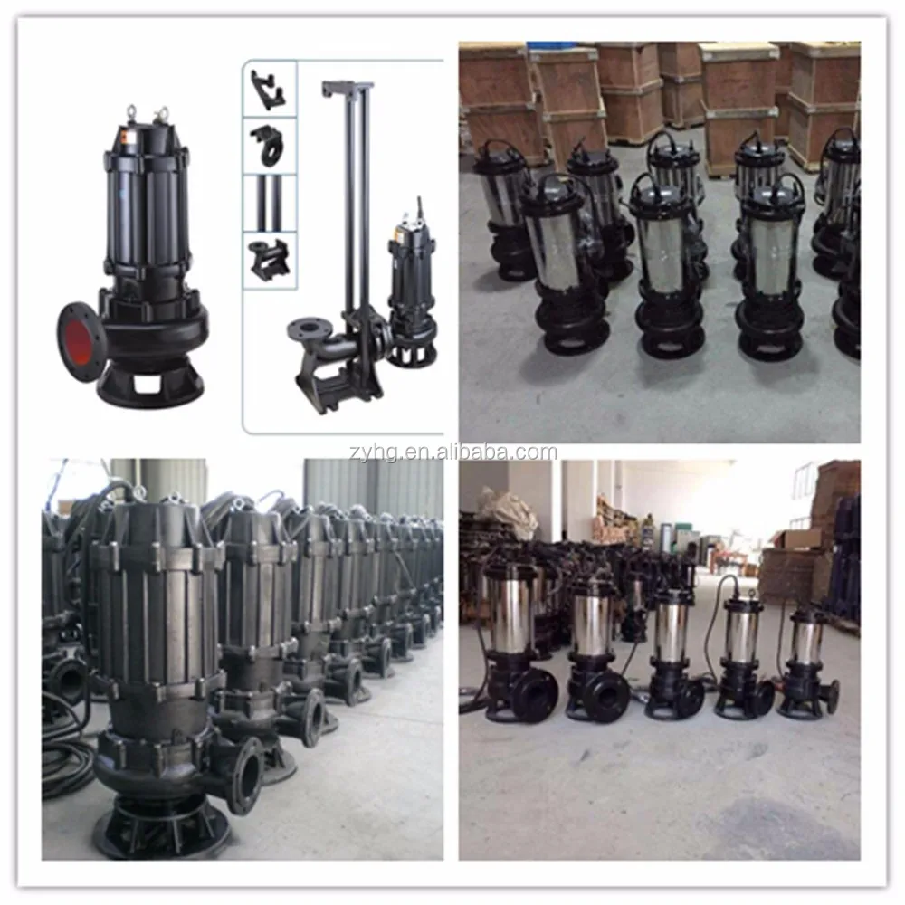 Stainless Steel Submersible Sewage Pumps With Vortex Impeller Sewage ...