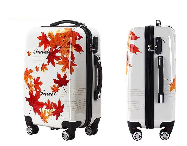 Custom Made Luggage Printed Suitcase Travel Airport Brand Luggage - Buy ...