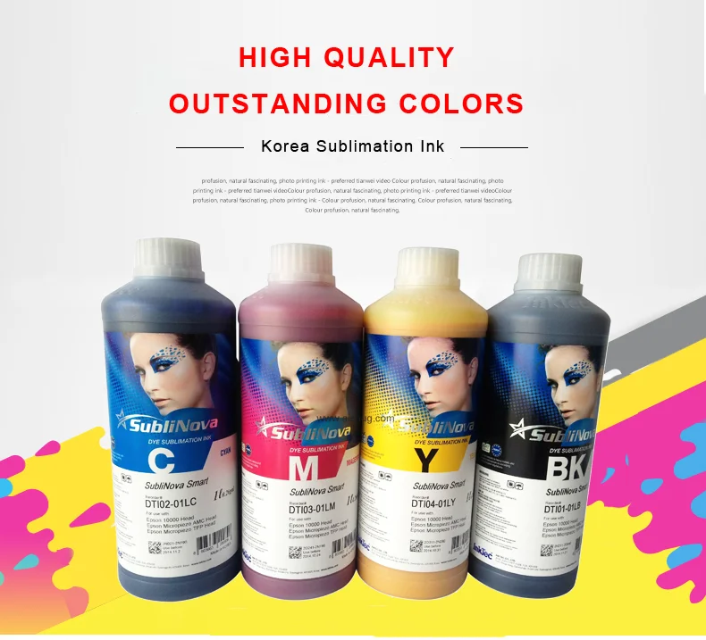 1 Litres Original Korean Ink Chromaluxe Inktec Sublimation