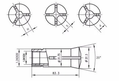 Square 5c Collets With 5c Collets Chuck 5c Spring Collet Set - Buy 5c ...