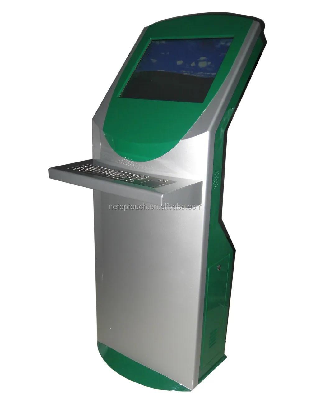 Standalone Swipe Kiosk For Ic/id/magnetic Card Service Equipment ...