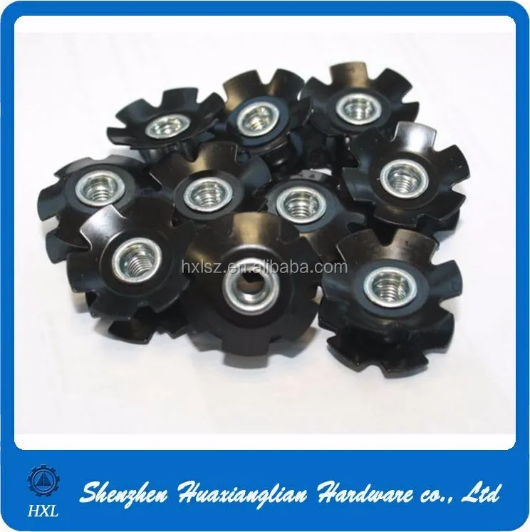 M2 M4 M5 M6 M8 M10 3/6 1/4 Galvanized Steel Sunflower Star Nut - HXL3322