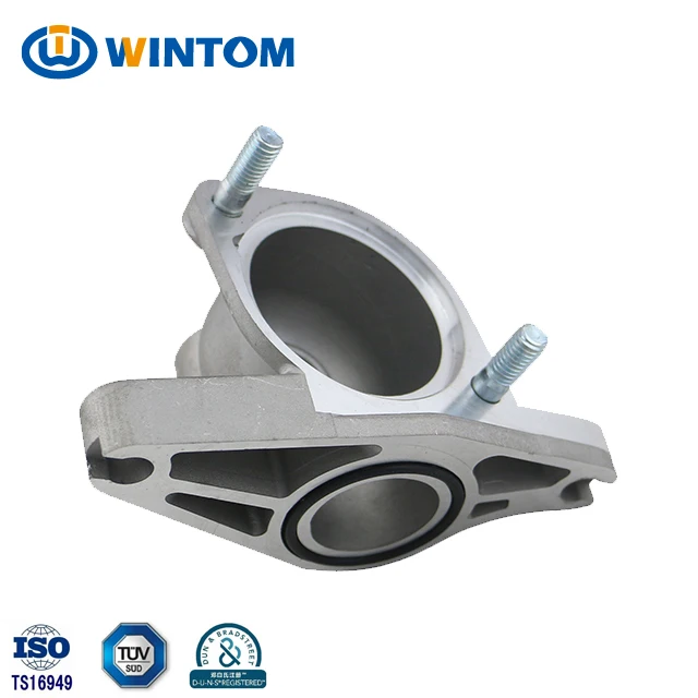 Wintom High Quality Aluminum Thermostat Housing Water Outlet For ...