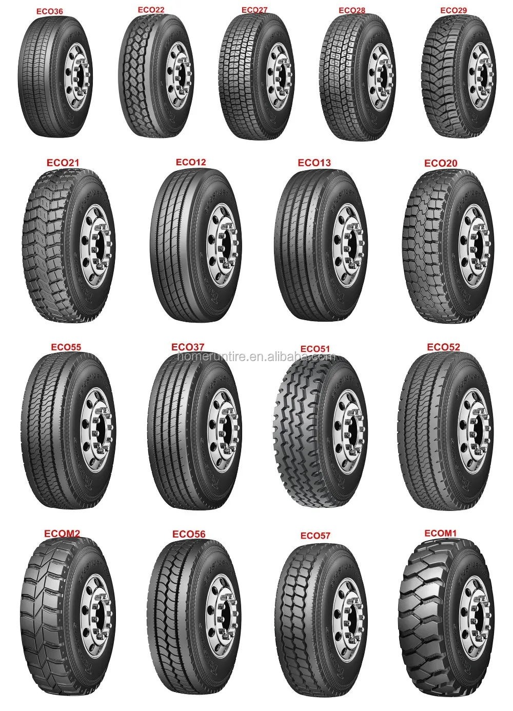 Wholesale Commercial Heavy Duty Truck Tire 12r22.5 18pr 295/80r22.5 315 ...