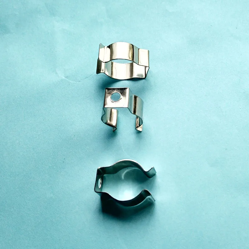 Custom U Shape Spring Steel Lamp Holder Led Light Use Clampt5 Clip ...