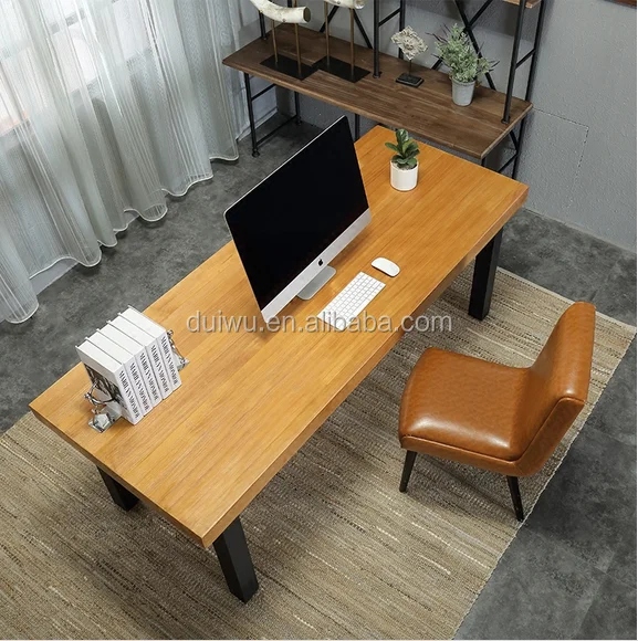 Custom Size Office Table Wooden Computer Table Design - Buy Office ...