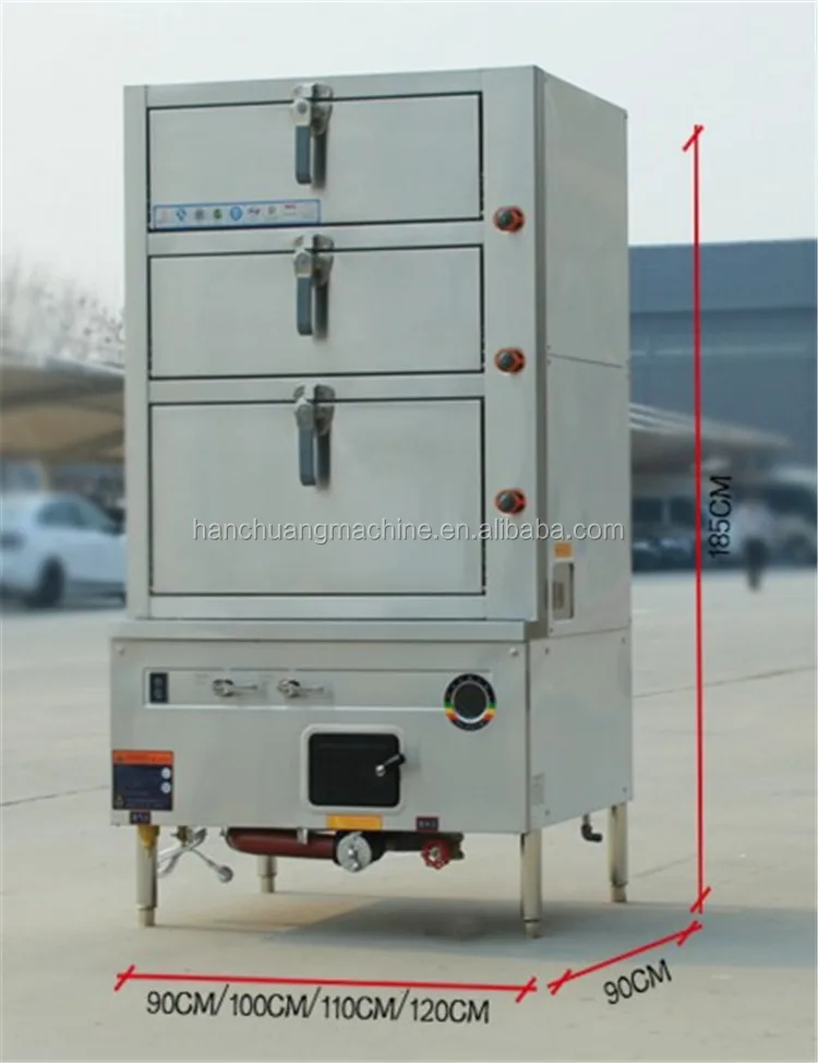 Stainless Steel Steamed Cooker/steamer/steaming Cabinet For Commercial ...