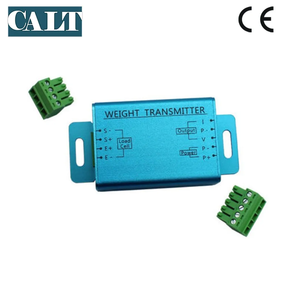 CALT Precision Load Cell Weight Transmitter | 2mV/V to 4-20mA Output ...