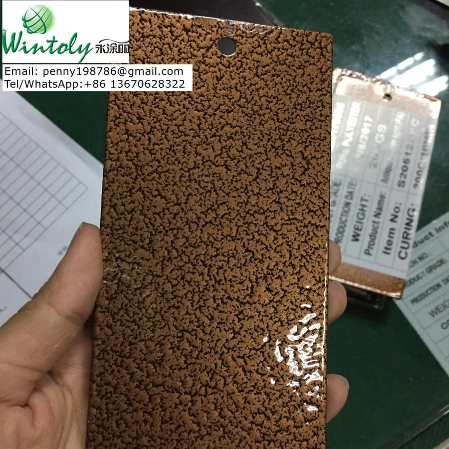 Hammer Antique Bronze Polyester Powder Coating For Metal Door Use - Buy ...
