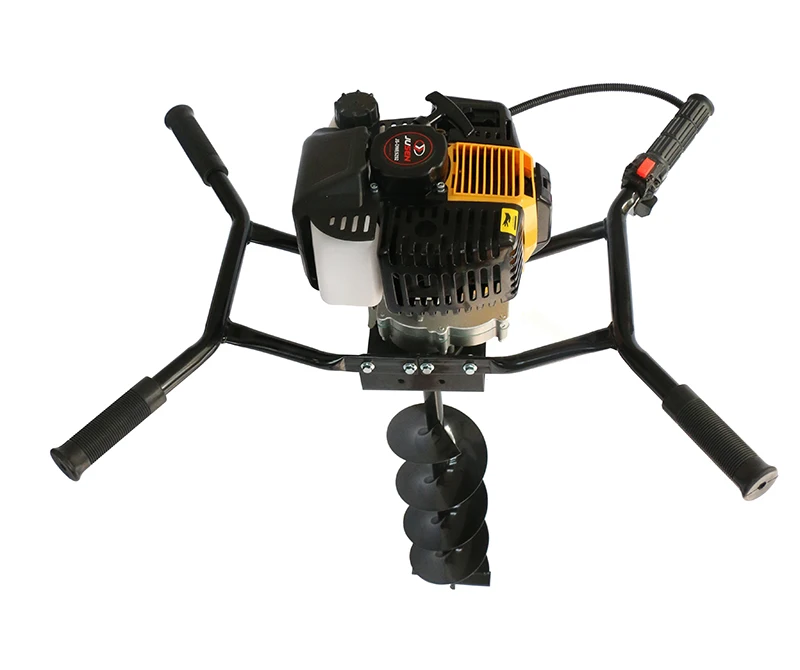 Heavy-Duty 52cc Mini Post Hole Digger New Condition Earth Auger Drill ...