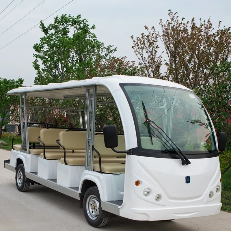 Mini Shuttle Bus Sightseeing Tour with Door & Brake System