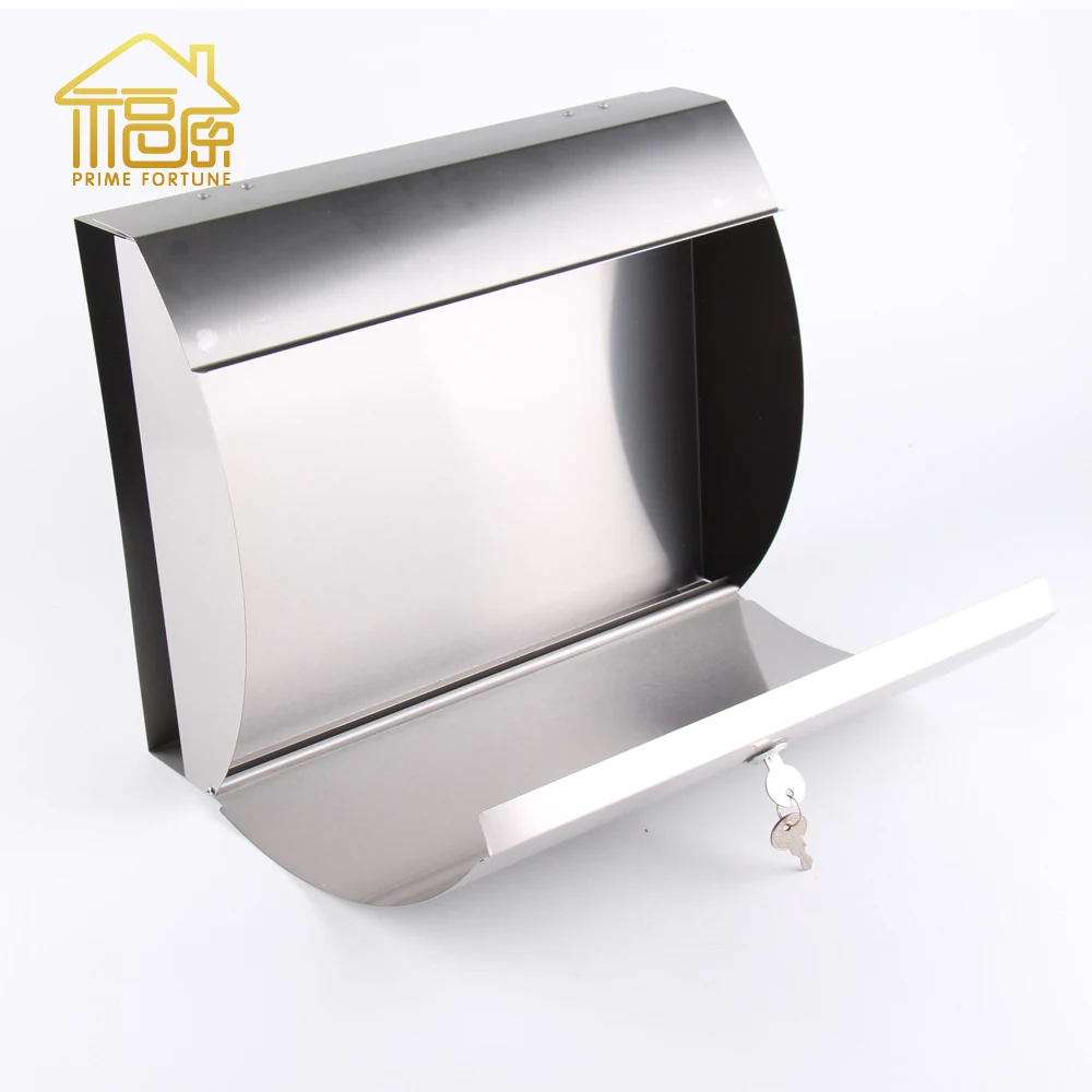 Stainless Steel Post Box - Durable Mail Delivery Solution
