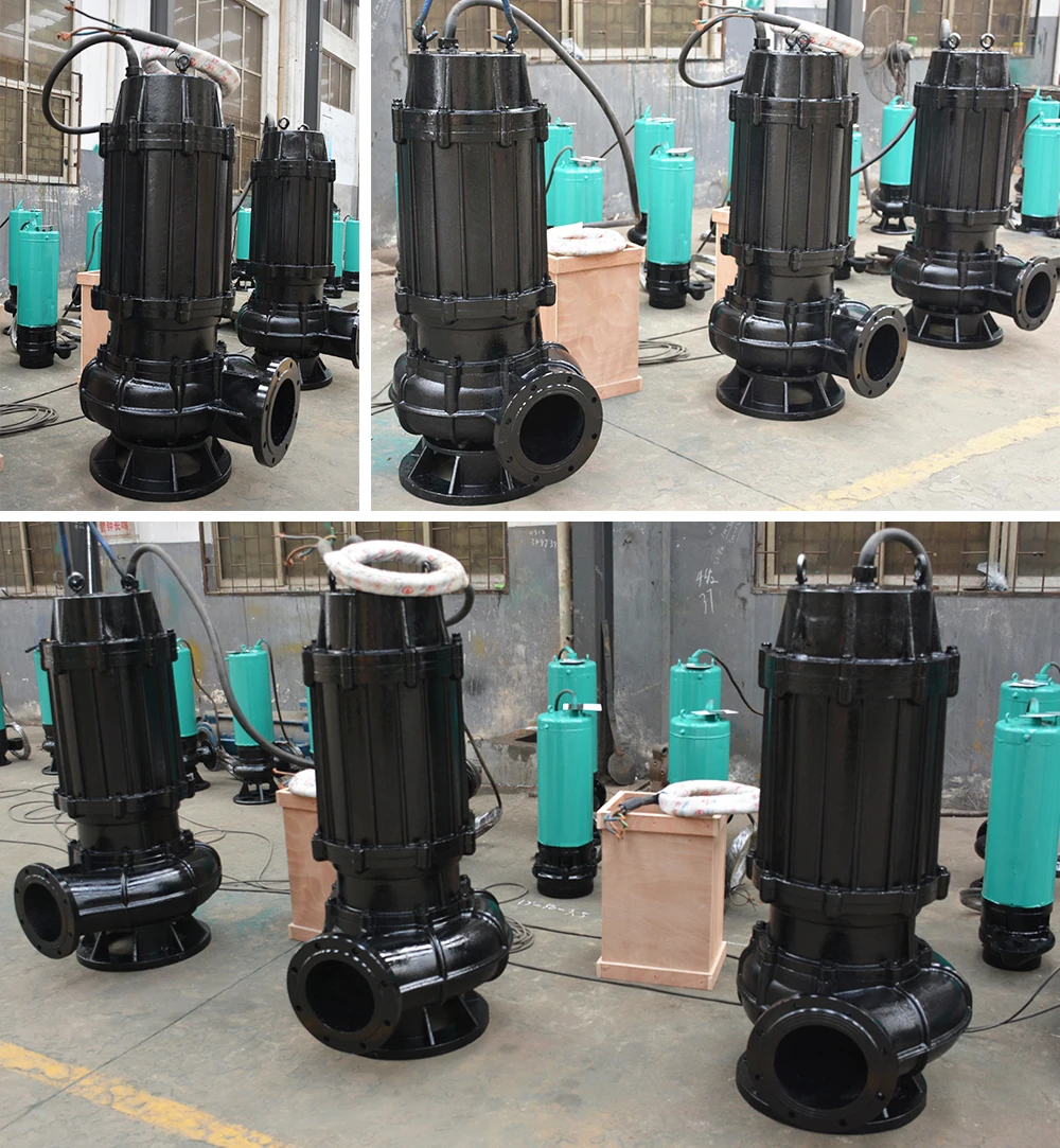 50 Hp 60 Hp 100 Hp Sewage Water Waste Submersible Pump With Auto ...