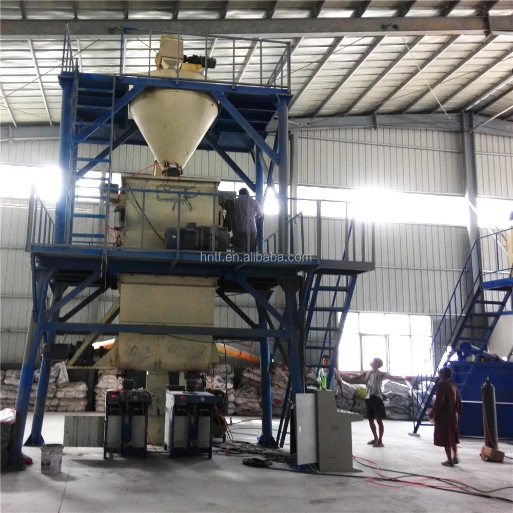 Tile Adhesive Mortar Mixer Production Line,Outwall Putty Mortar Mixer ...