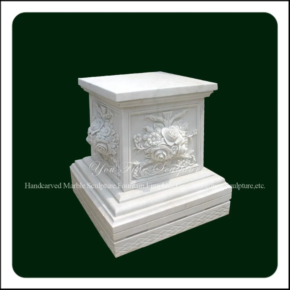Base de Pedestal De Mármore decorativo Para A Escultura-Colunas-ID do ...