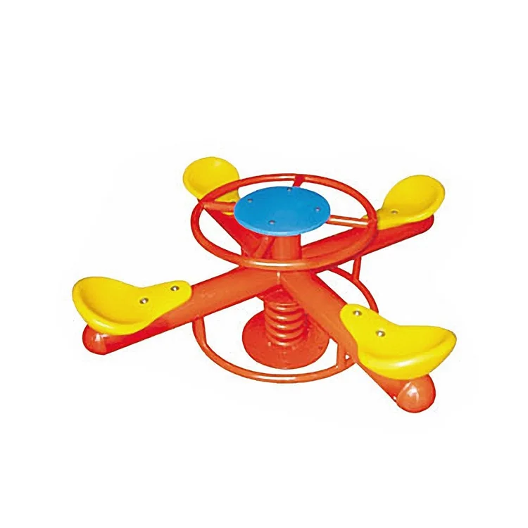 Customized Color Kids Rotary Mary With Iron Spring Go Rocking Toys For ...