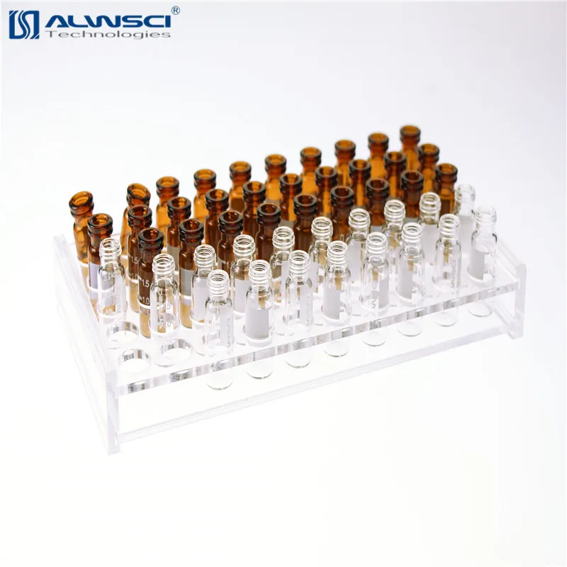 2ml Vial Rack Acrylic with 50 Position - Durable & Versatile