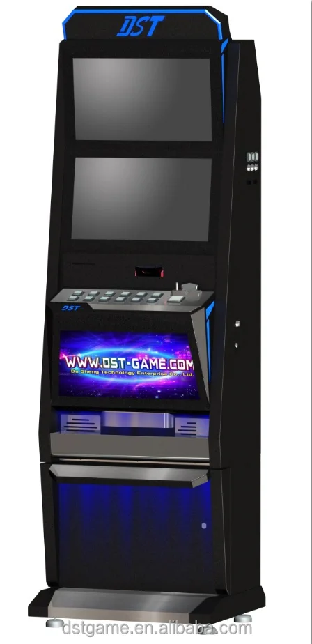 Popular Two Lcd Screen 19/22 Inch Casino Slot Game Machine Cabinet For ...