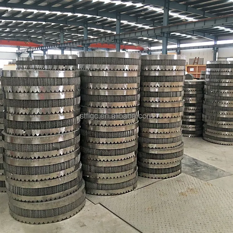 Stainless Steel Wire Mesh Structured Packing - Mellapak 250Y