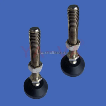 Adjustable Nylon Leveling Feet To Level Table Legs / Swiveling Table ...