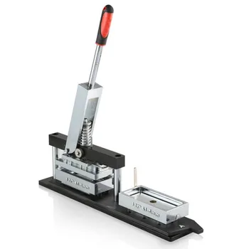 127*41.5mm Rectangle Hand Press Metal Fridge Magnet Making Machine ...