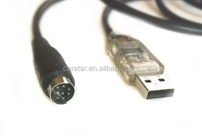 USB PLC Programming Cable for Allen Bradley Micrologix FTDI Chipset 8 ...