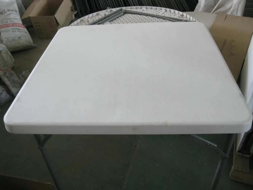 Square Plastic Table And Chairs For Garden/square Folding Patio Table ...