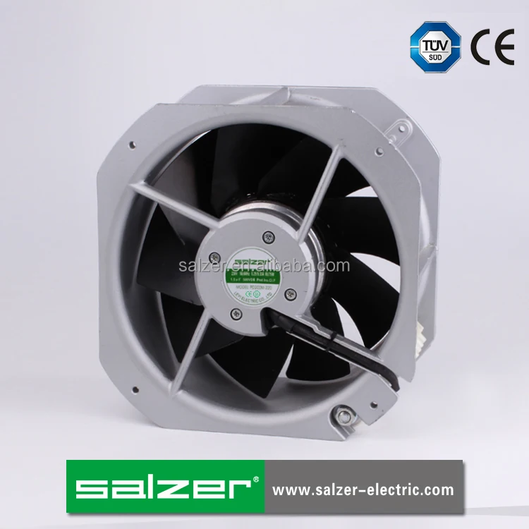 Salzer Pd225m-220 225x225x80mm Tuv Ce Approved Ac Axial Fans With Metal ...