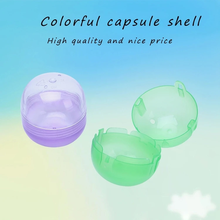 Customized Color&size Capsule Ball Gachapon Ball - 100pcs
