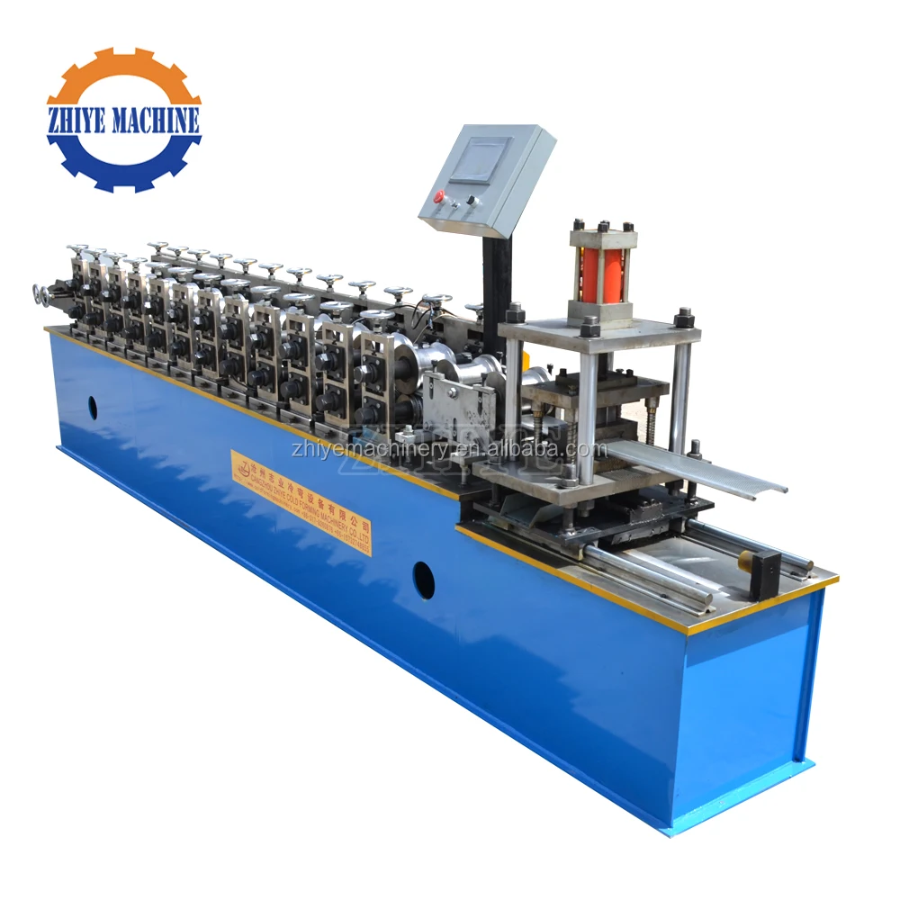 Garage Rolling Door Used Steel Strip Roller Shutter Door Slat Roll Forming Machine for Sale ...