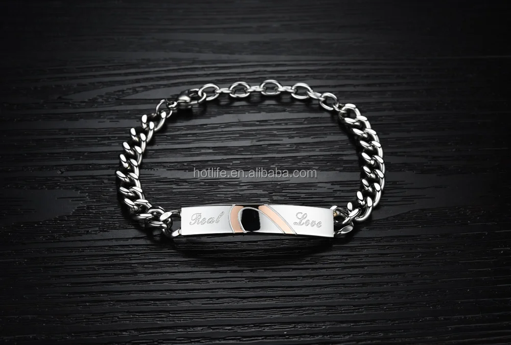 Best Selling Jewelry Couple Silver Hand Chain Fashion Design - Buy ...