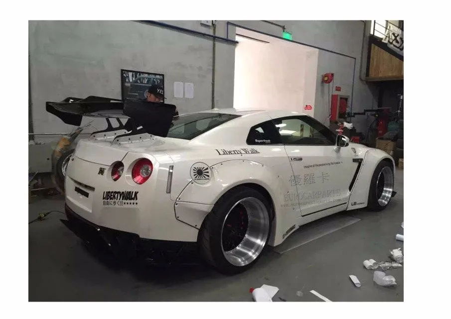 Super Racing Gtr R35 Lb Stile Body Kit Per Gtr R35 A Largo Di Stile Con ...